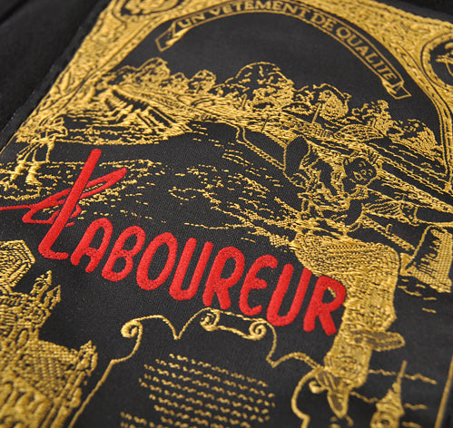 Le Laboureur Cotton Drill Work Jacket in Bugatti Blue – Tourneur Goods