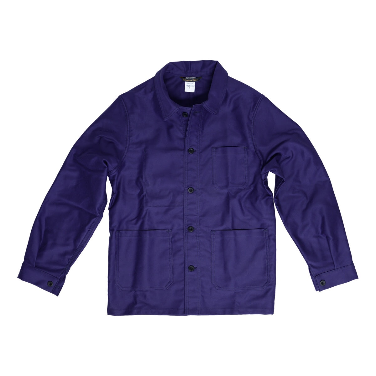 Le Laboureur Moleskin French Work Jacket | Hydrone Blue – Tourneur Goods